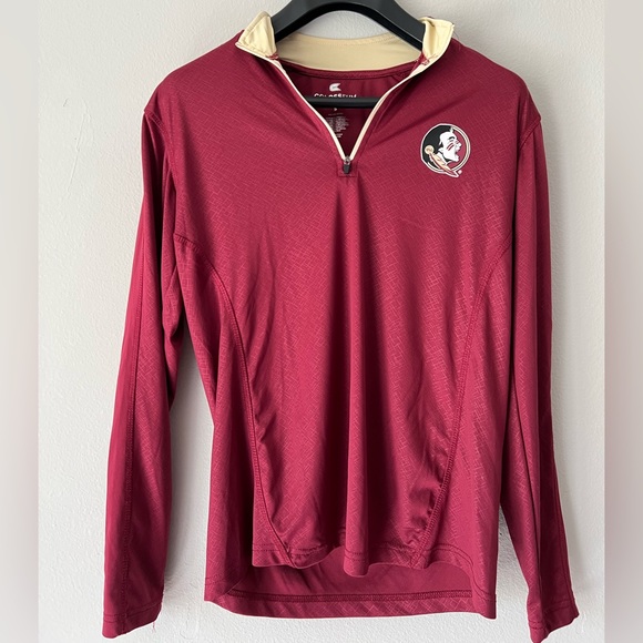 Sweaters | Fsu Quarter Zip Tight Fit | Poshmark